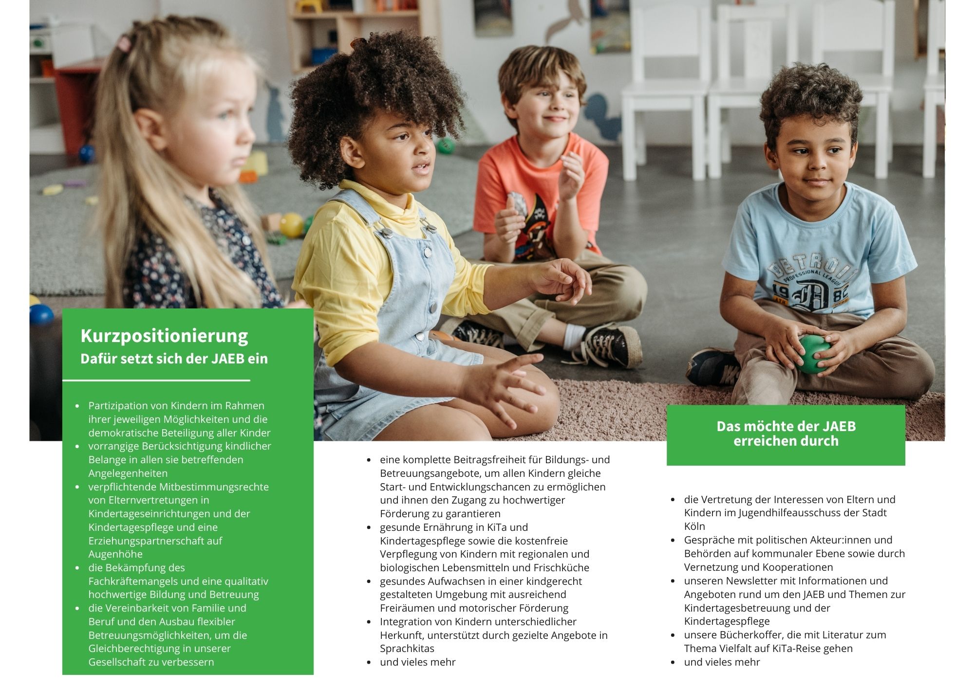JAEB aktuell - Betreuungszeitkürzungen - JAEB Köln